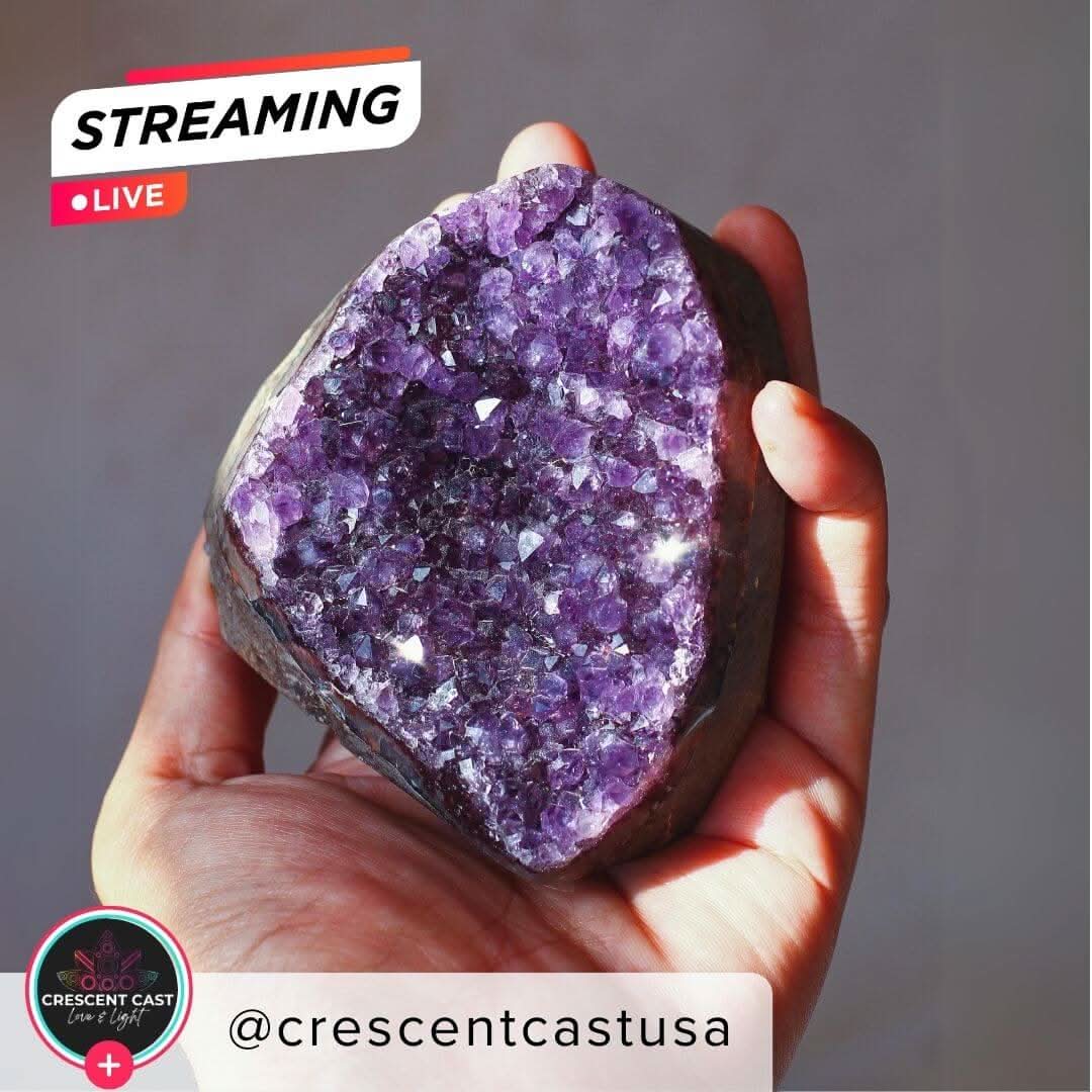 Healing Crystals - Crescent Cast USA Live Sale