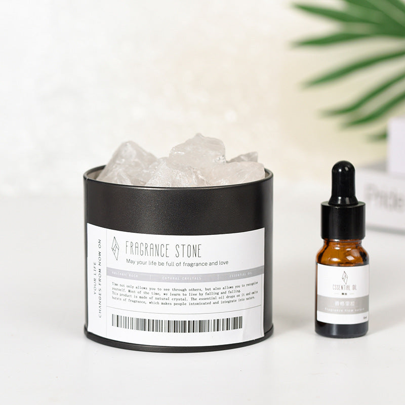 Crescent Cast | Crystal Aroma Diffuser Set with Essential Oil